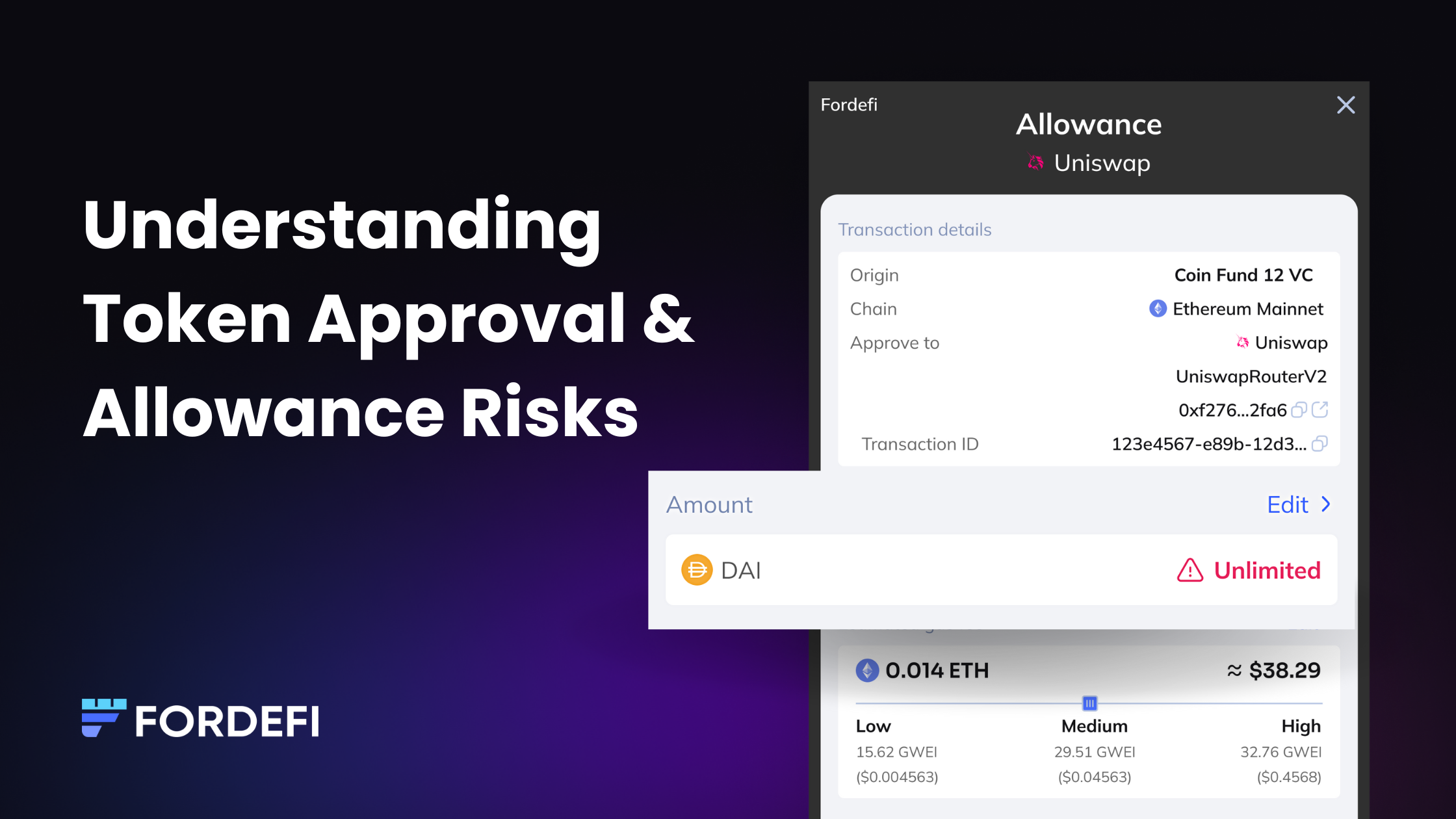 Protect Against Token Approval Risks
